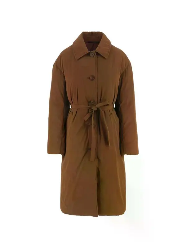 IENKI IENKI Velar Belted Down Coat - Brown