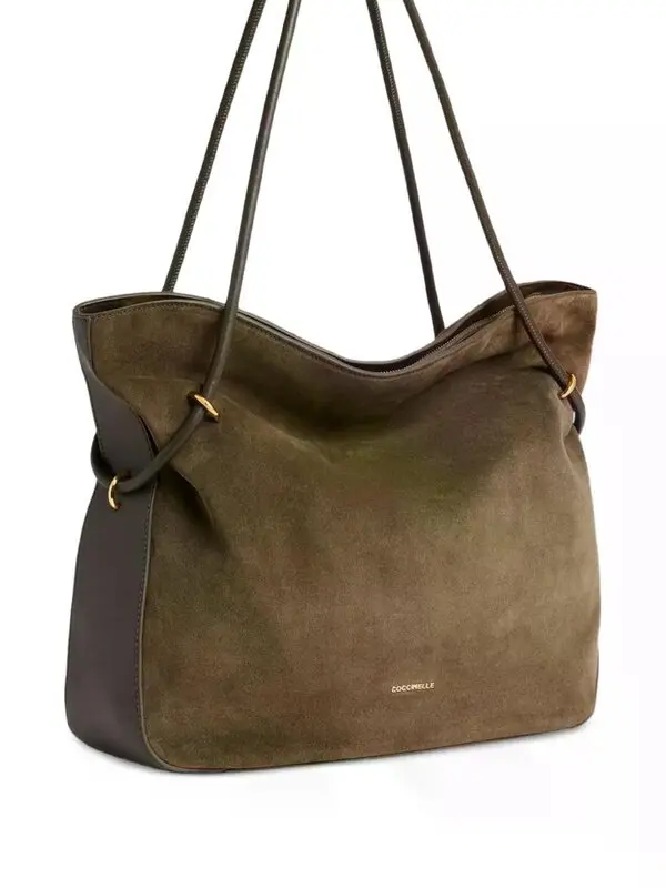 COCCINELLE Medium Lizzie Suede Shoulder Bag