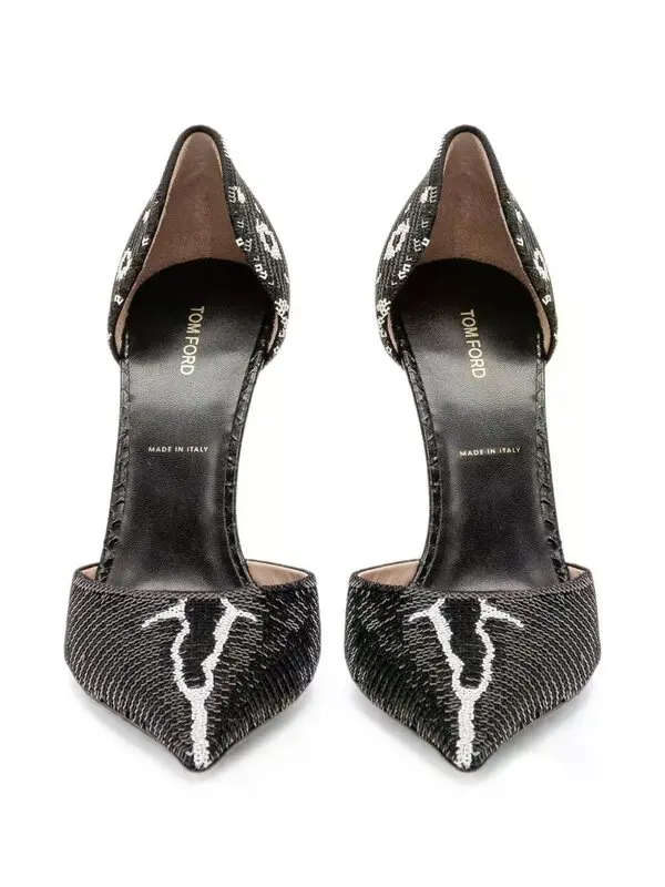 TOM FORD Sequin-embroidered Pumps