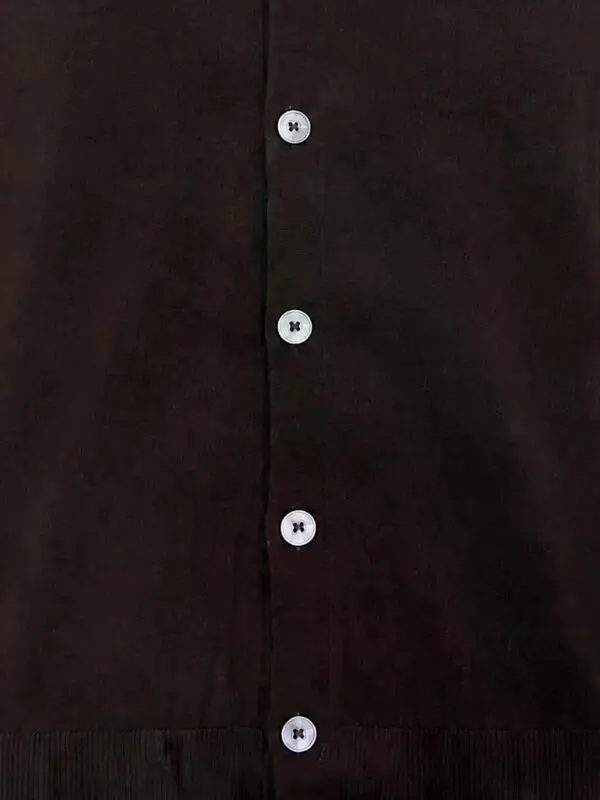 BALLANTYNE Button-up Wool Cardigan