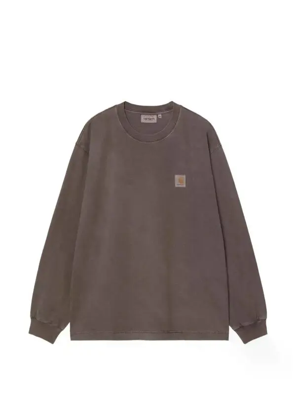 Carhartt Work In Progress Logo-patch Long-sleeved T-shirt