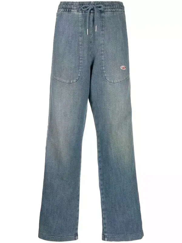 DIESEL® D-martians Track Denim Joggjeans