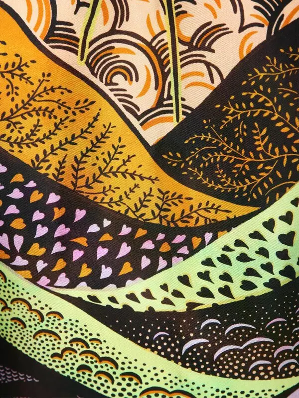 ATELIER VLISCO Eternal Sun Graphic-print Halterneck Top