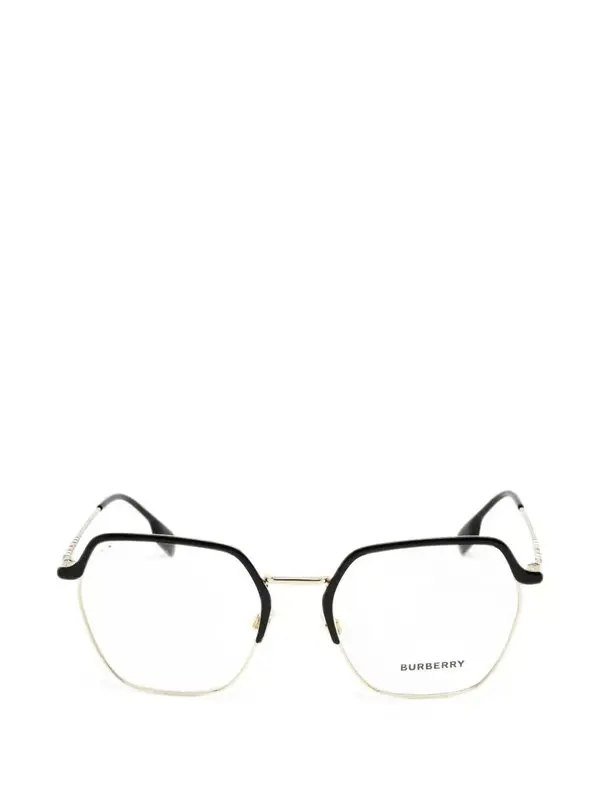Burberry Geometric-frame Glasses - Gold