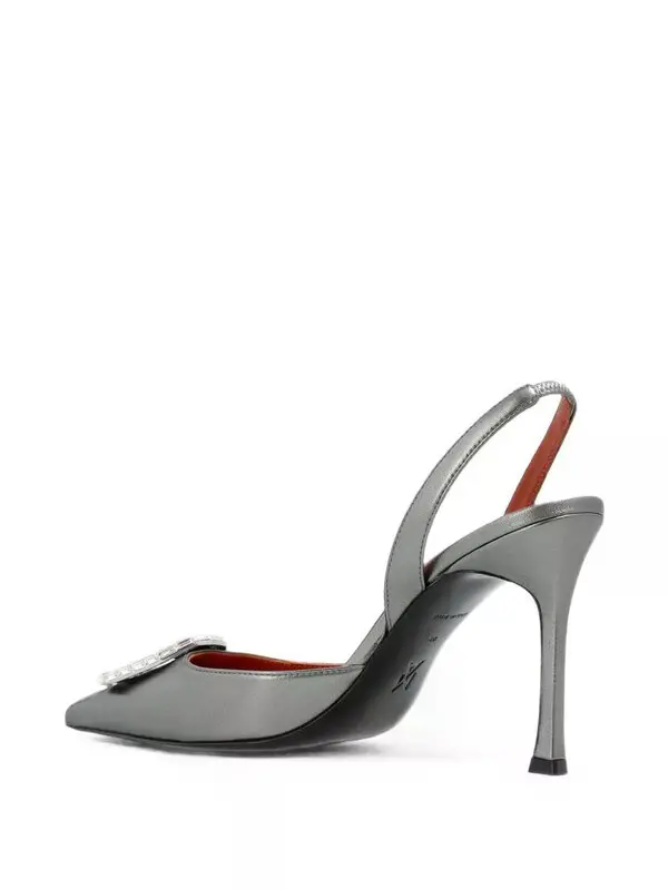 Amina Muaddi Camelia Crystal-embellished Pumps