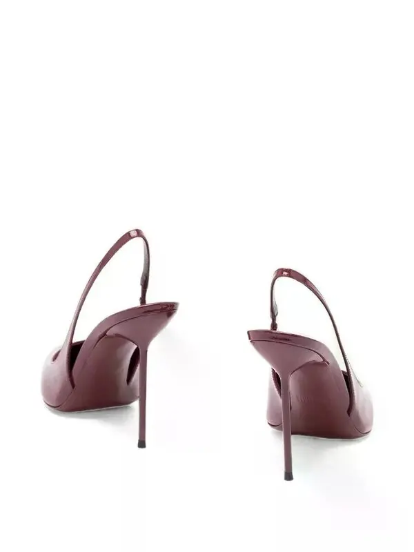 Paris Texas Lidia Slingback Pumps - Red