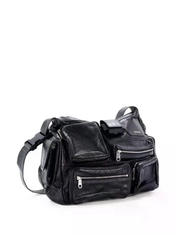 Balenciaga Superbusy Messenger Bag Leather Medium Shoulder Bag