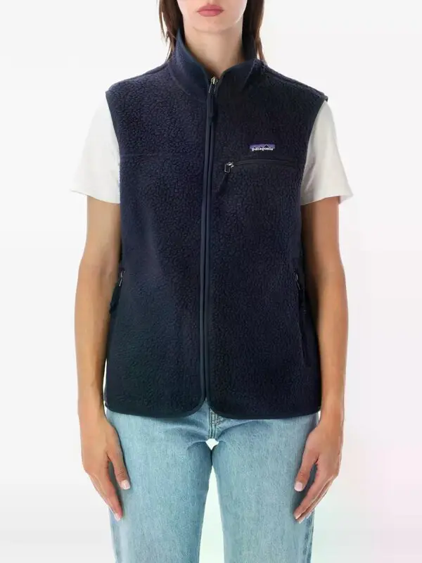 Patagonia Fleece-texture Zip-up Gilet