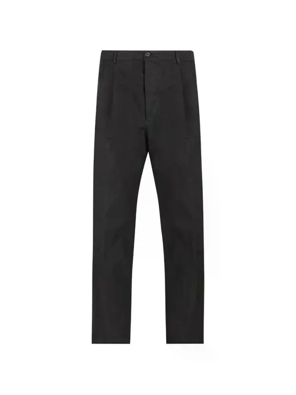 MASSIMO OSTI STUDIO Pleated Straight-leg Trousers