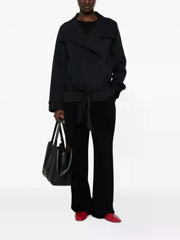 SAMSOE SAMSOE Sabianca Double-breasted Belted Jacket