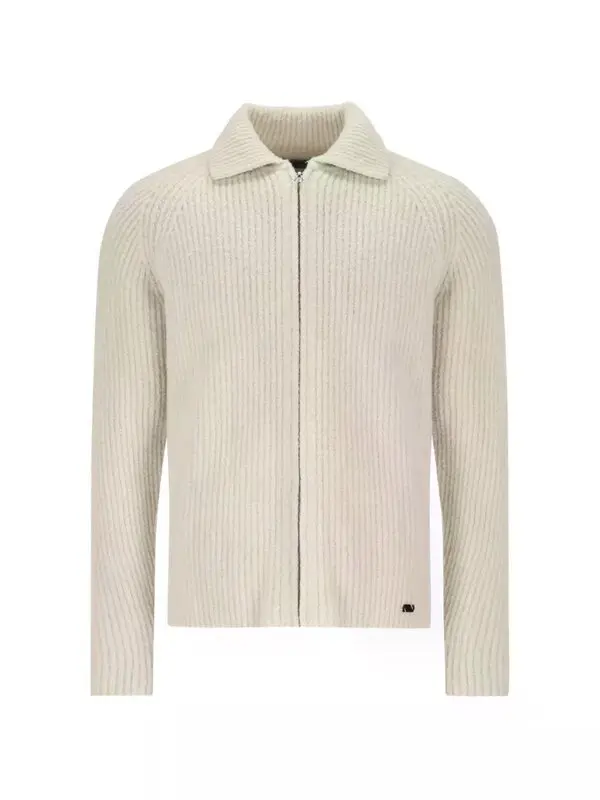 MASSIMO OSTI STUDIO Ribbed-knit Raglan-sleeve Sweater