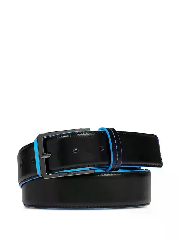 PIQUADRO Prong-buckle Leather Belt