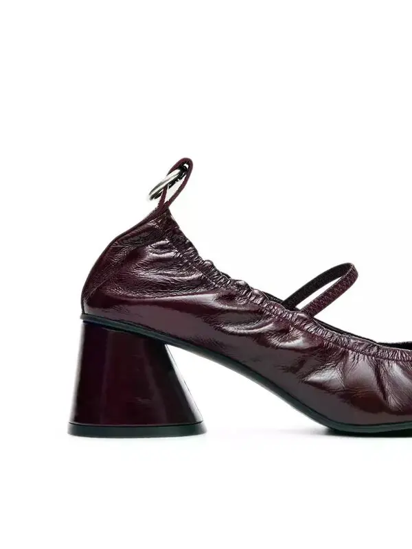 ALOHAS Rhiane Elasticated Block-heel Pumps