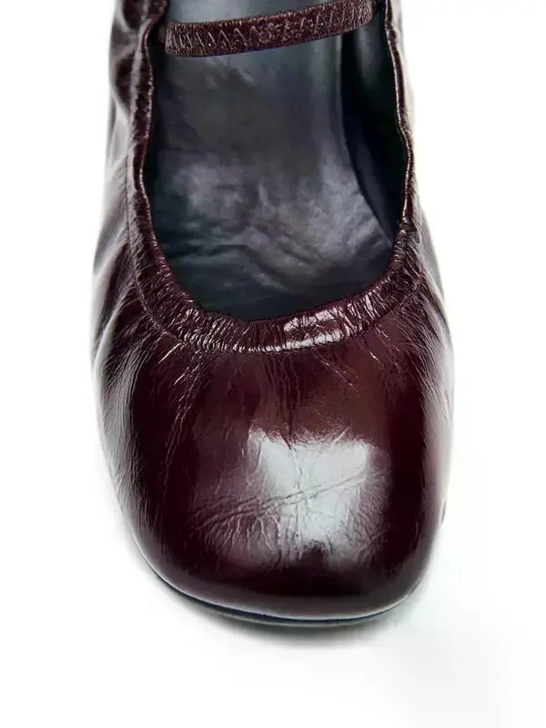 ALOHAS Rhiane Elasticated Block-heel Pumps