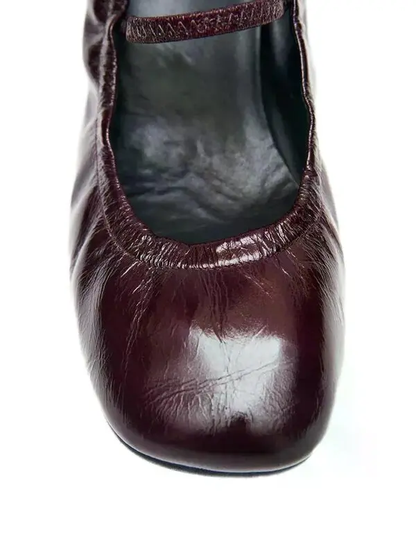 ALOHAS Rhiane Elasticated Block-heel Pumps