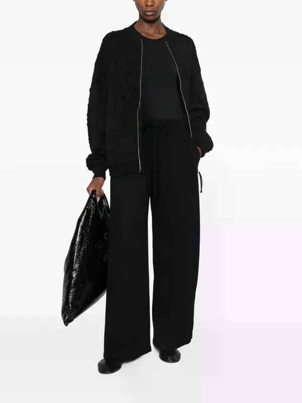 THOM KROM Drawstring Wide-leg Trousers