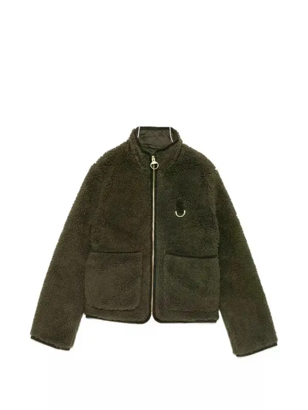 Barbour Elenora Fleece Zip-up Jacket - Green