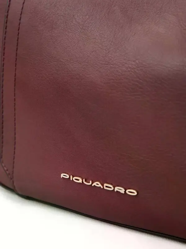 PIQUADRO Leather Shoulder Bag