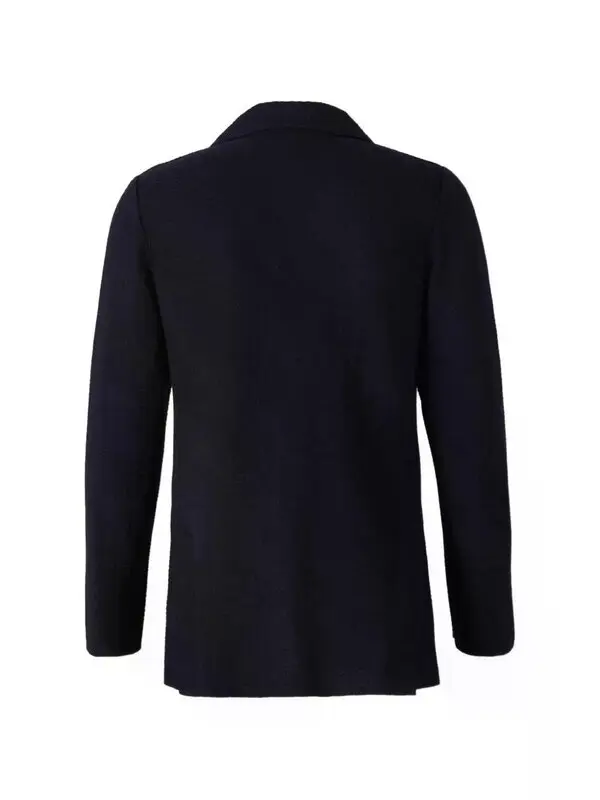 LARDINI Herringbone-knit Virgin Wool Jacket