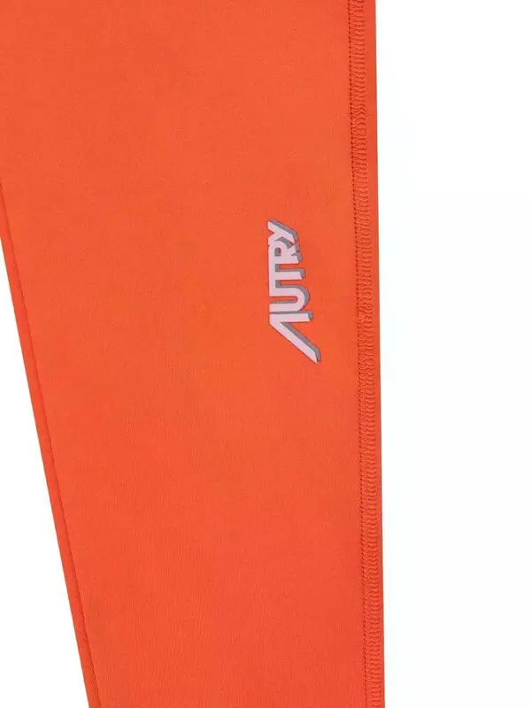 AUTRY Logo-print Leggings - Orange