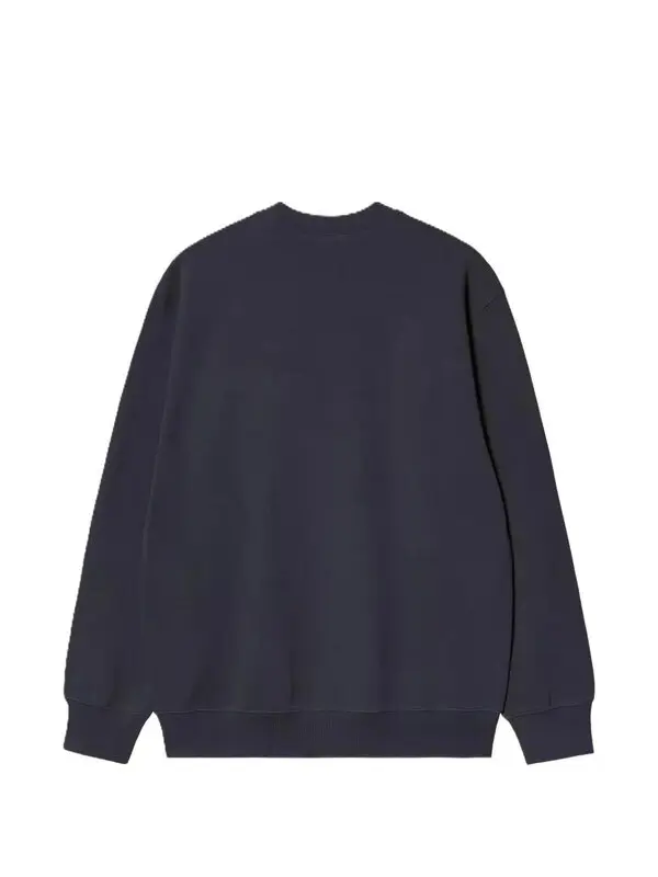 Carhartt Work In Progress Logo-embroidered Crew-neck Sweater