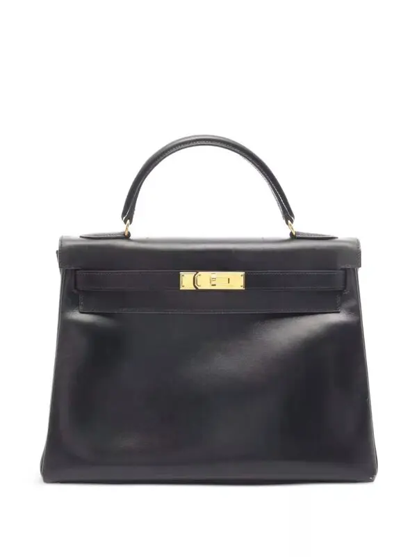 Hermès 1997 Kelly 32 Tote Bag - Black