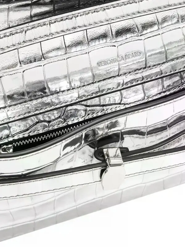 Veronica Beard Dash Leather Clutch Bag