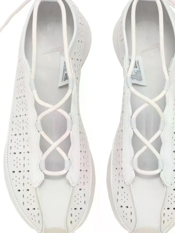 Nike Air Superfly Fmme Laser-cut Sneakers - White