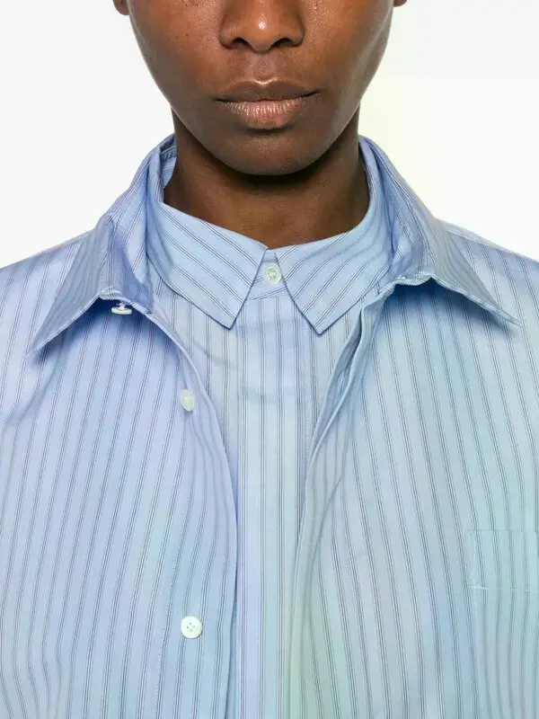 Sacai Striped Layered Shirt