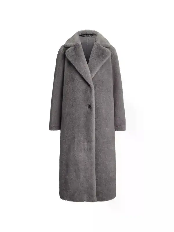 Ralph Lauren Notched-lapels Coat - Grey