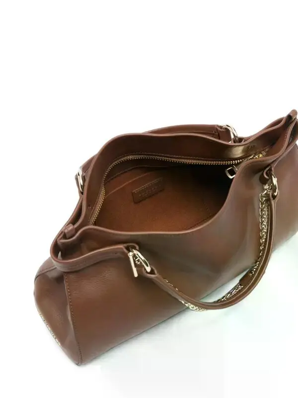 Orciani Chain-detail Leather Shoulder Bag