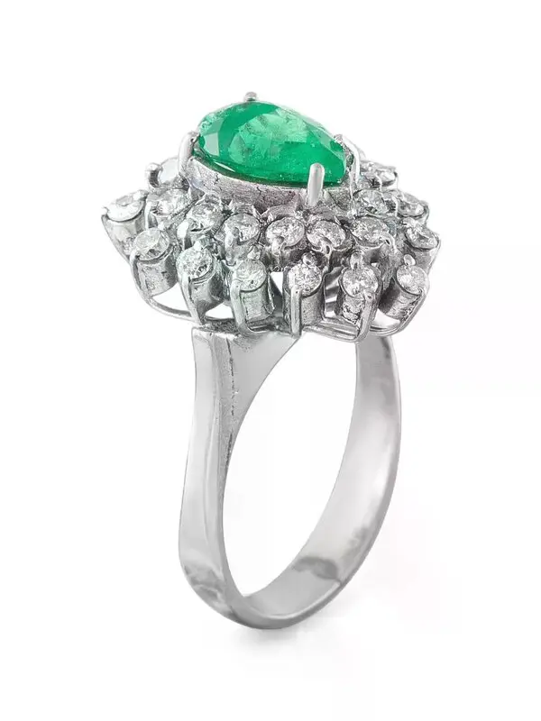 LB EXCLUSIVE Emerald And Diamond Ring