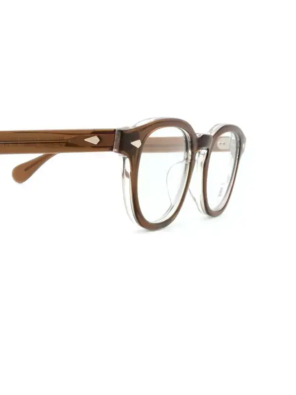 JULIUS TART OPTICAL Ar Round-frame Glasses