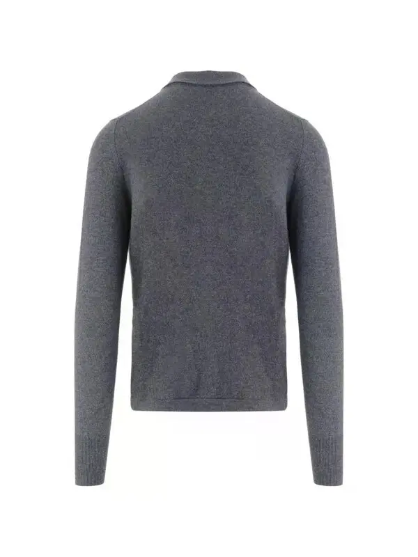 OLIVER LATTUGHI Button-up Collared Sweater
