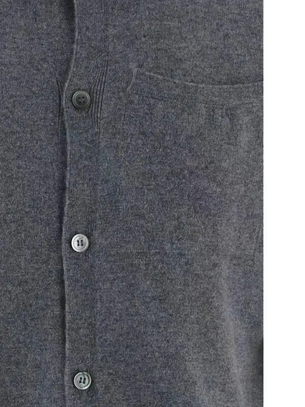 OLIVER LATTUGHI Button-up Collared Sweater