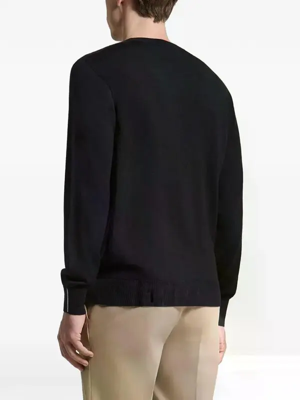 Peserico Crew-neck Ribbed-trim Sweater