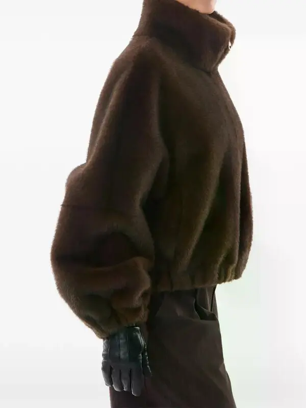 GIOVANNI PARIS Faux-fur Bomber Jacket