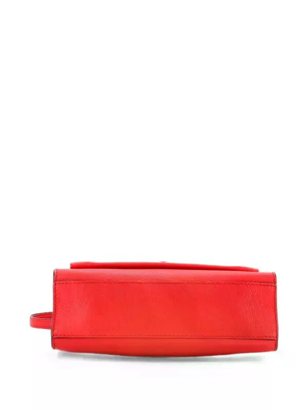LOUIS VUITTON Mylockme Handbag Leather Bb Crossbody Bag - Red