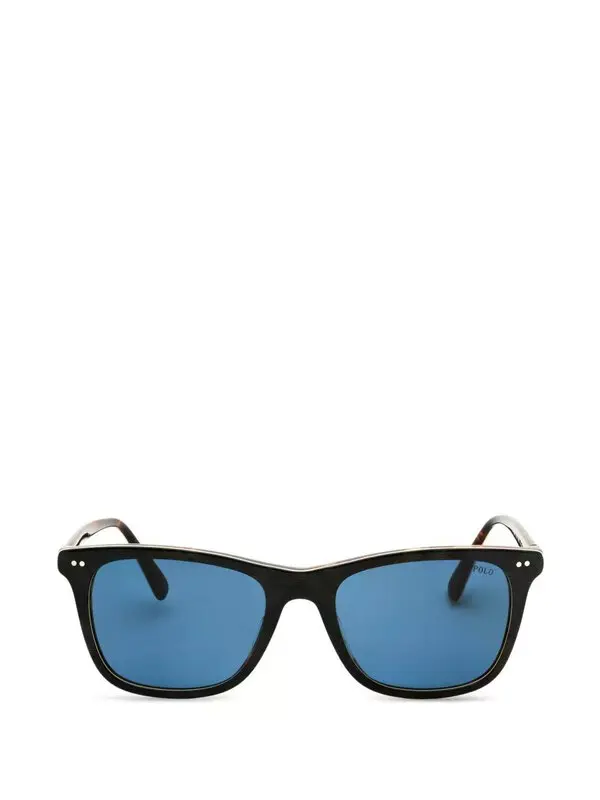 Polo Ralph Lauren Rectangular-frame Sunglasses - Black