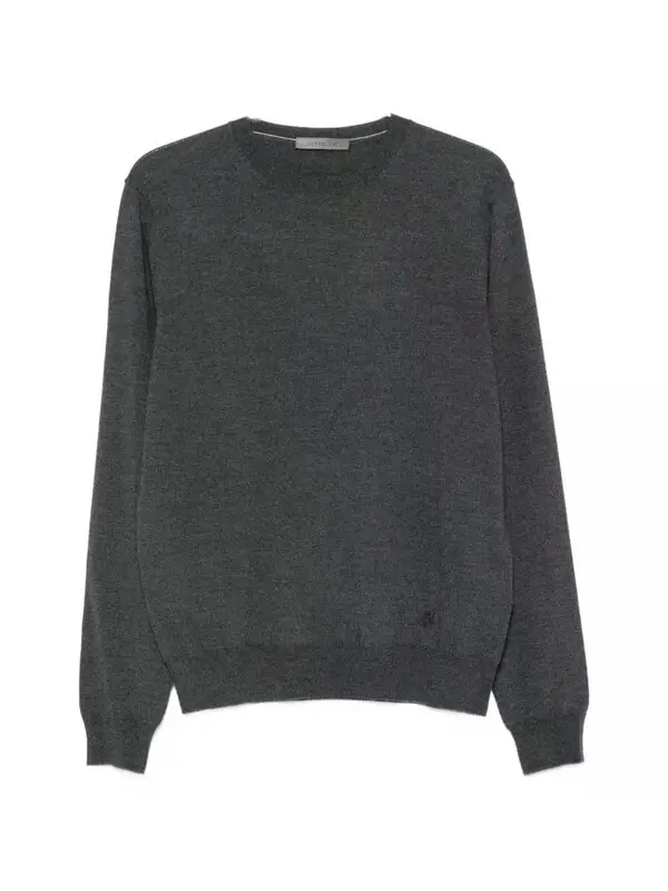Corneliani Crew-neck Long-sleeve Sweater