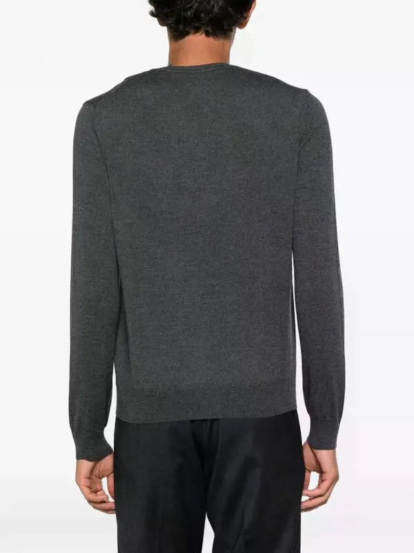 Corneliani Crew-neck Long-sleeve Sweater