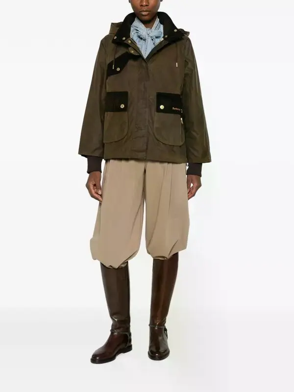 Barbour Willowmere Waxed Jacket - Green
