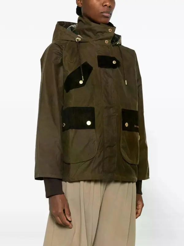 Barbour Willowmere Waxed Jacket - Green