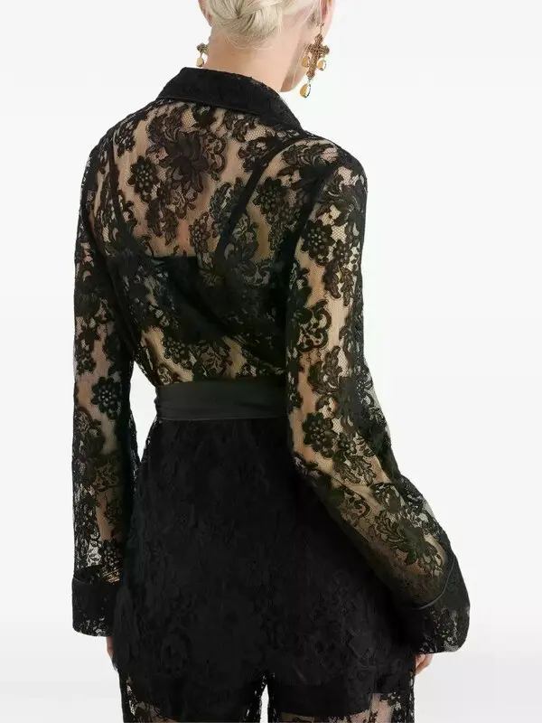 Dolce & Gabbana Lace Vanity Shirt