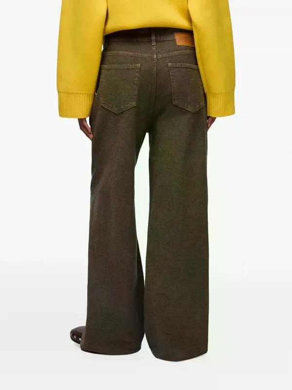GANNI Lari Jeans In Neppy Denim