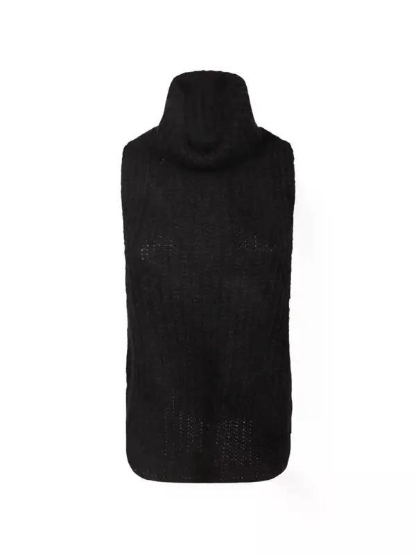 Herno Chunky-knit Roll-neck Sweater - Black