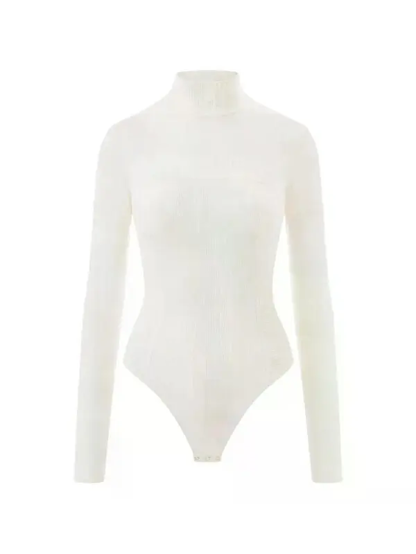 Elisabetta Franchi Mesh-panel Bodysuit