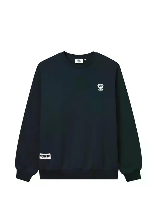 CHOCOOLATE Logo-patch Crew-neck Sweatshirt