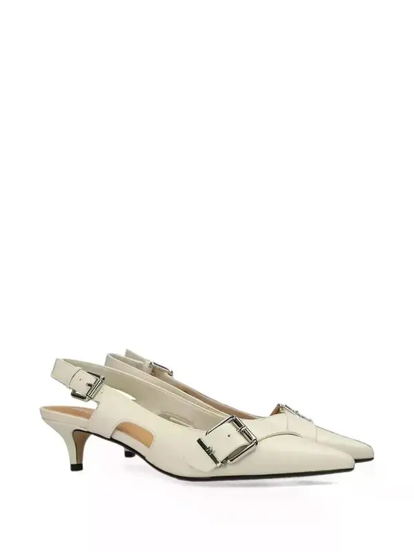 MEXX Tyra Suki Buckle-detail Slingback Pumps