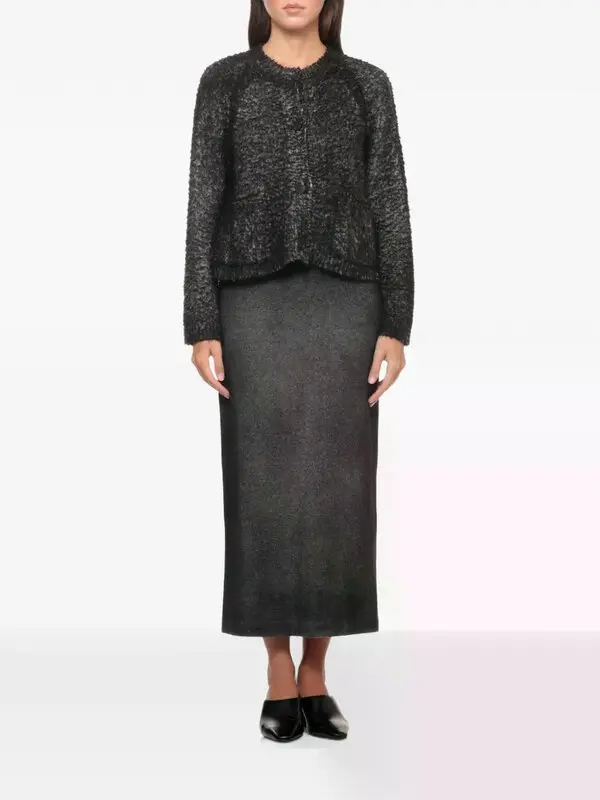 Avant Toi Bouclé-knit Cardigan